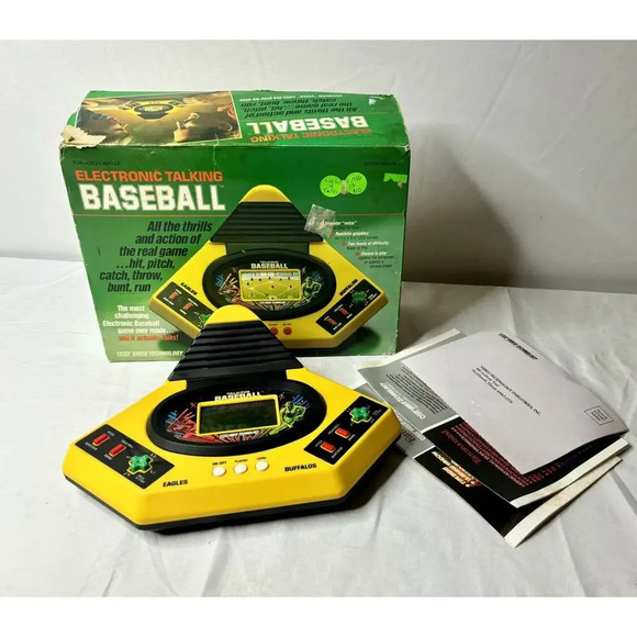 vtech | Games | Vintage Electronic Talking Play By Play Baseball ...